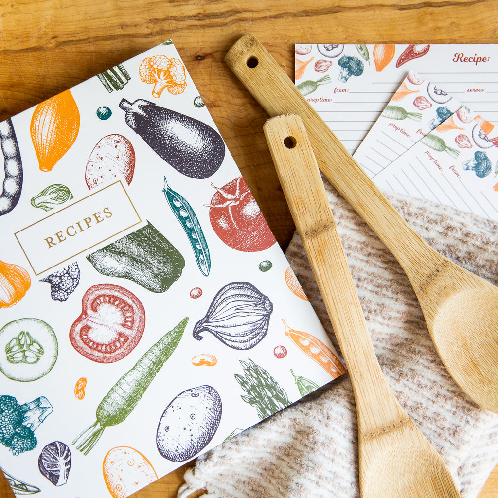 Recipe Binder Kit - Recipe Binder, Recipe Cards, Dividers, Sleeves ...