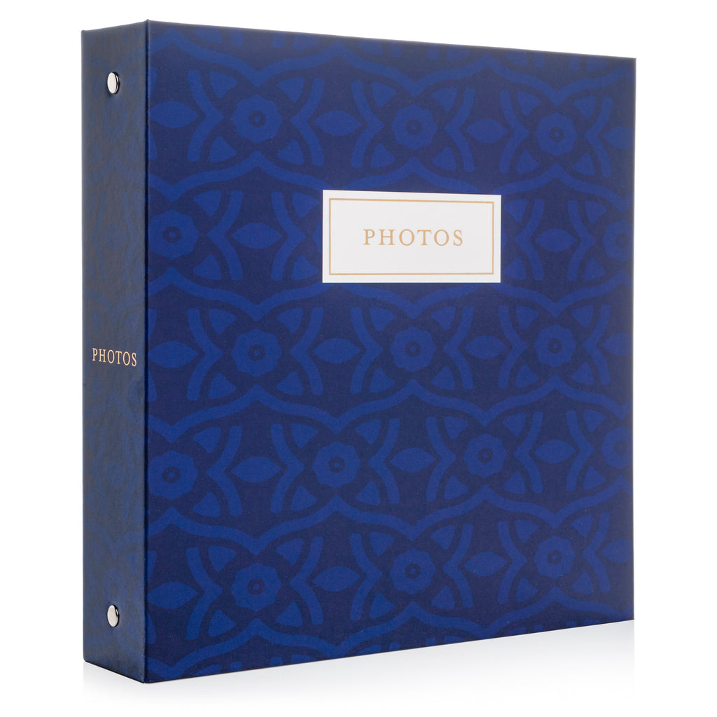 Photo Album Set - Clear Pocket Sleeves, 6 Tab Dividers, 3-Ring Binder ...